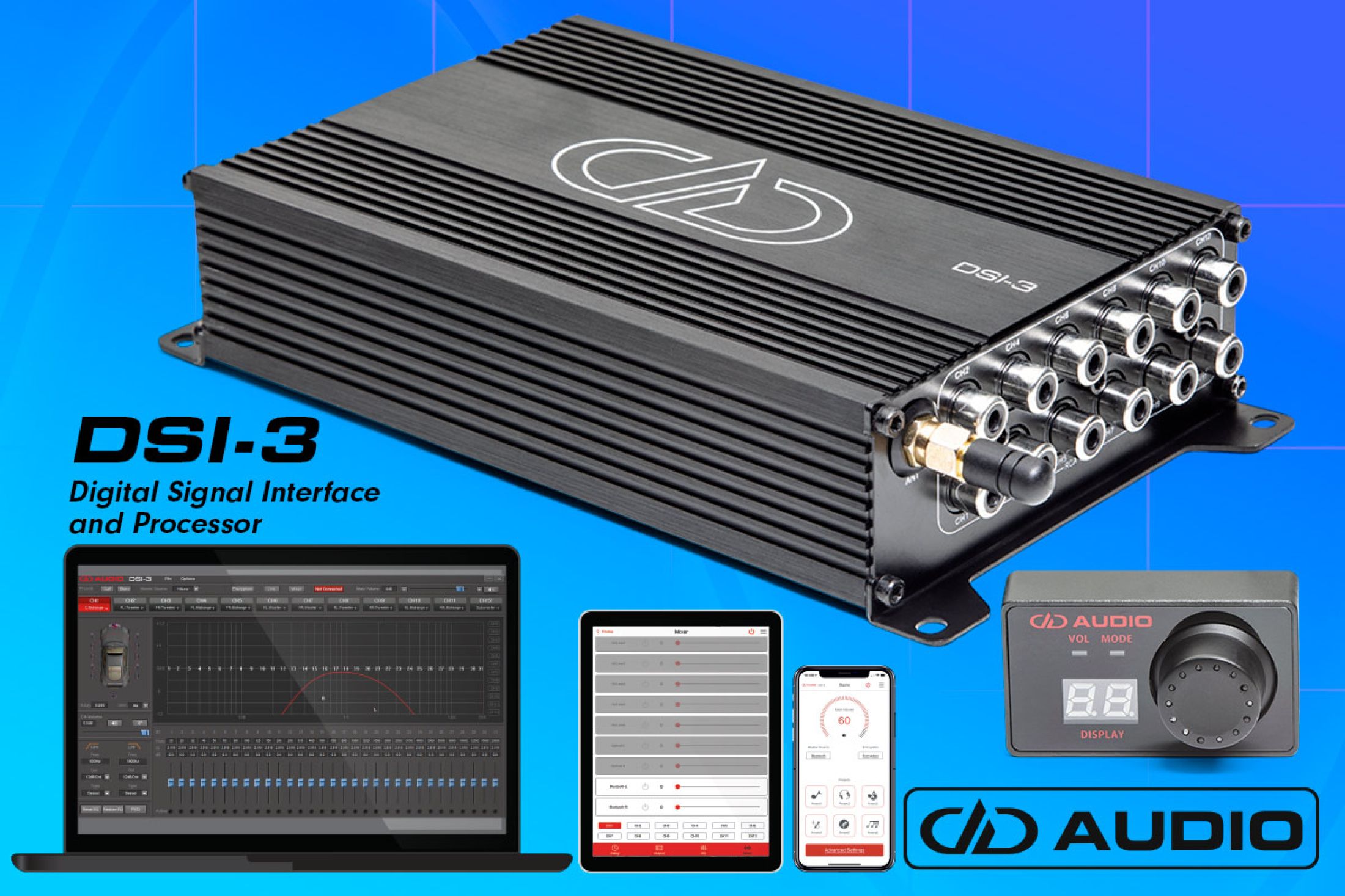 Product Spotlight: New DSI-3 Audio Signal Processor – DD Audio